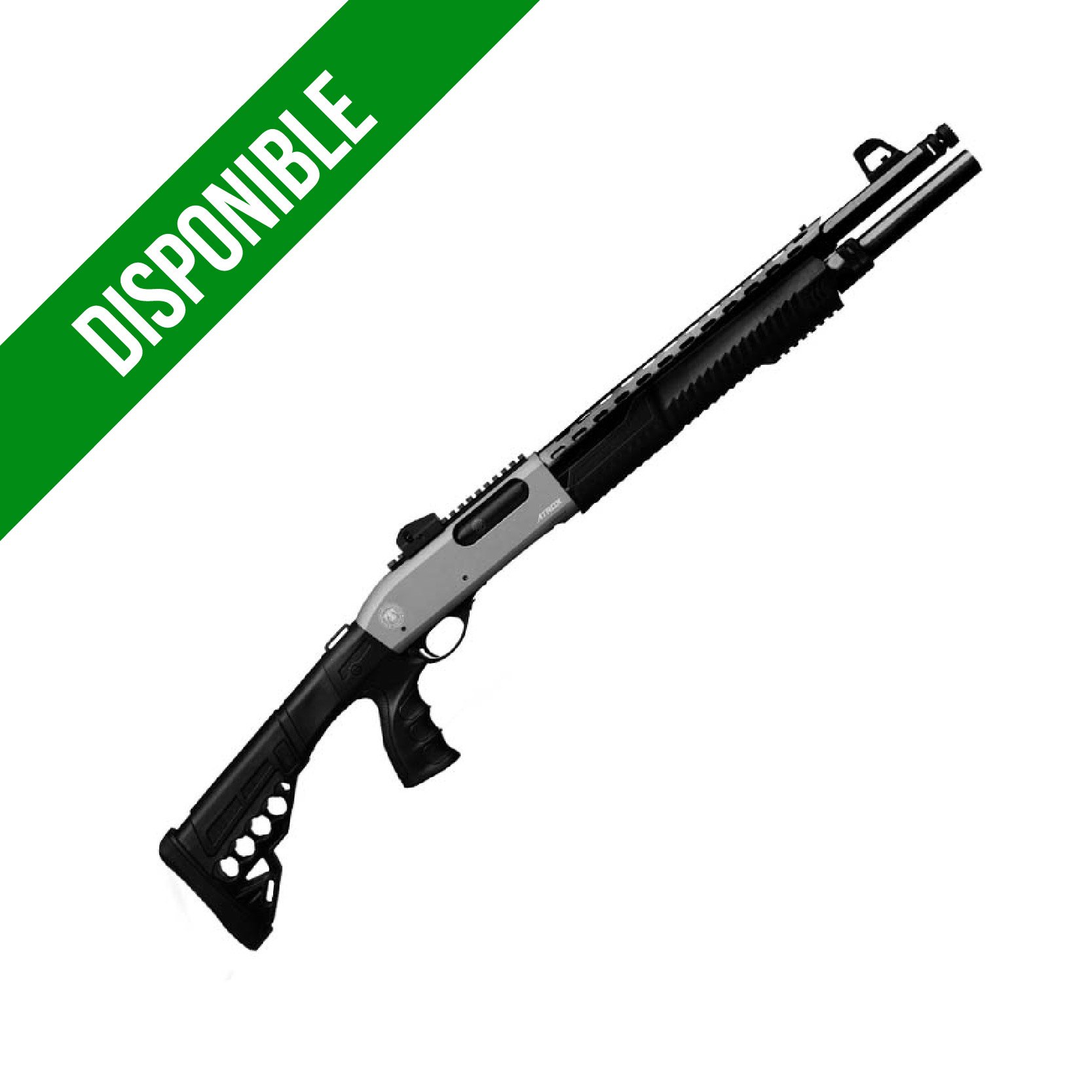 Huglu Atrox Tactical Plus Gris .12/18"/7 Tiros | Armarket