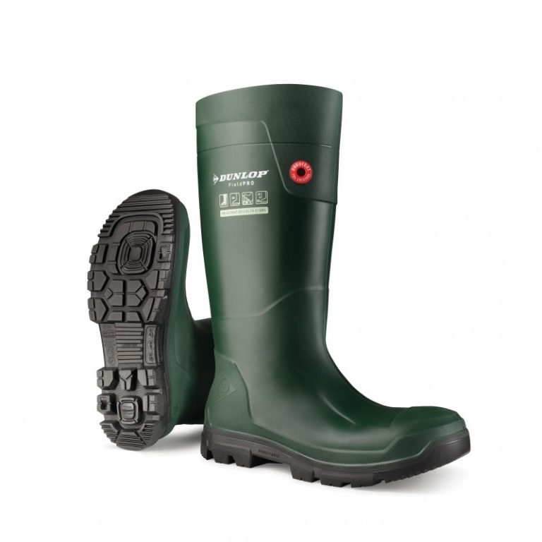 Botas Dunlop Mod. Purofort Fieldpro Full Safety Color Verde – Armarket